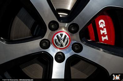 Vw Rear Badge Insert Tornado Red Klii Motorwerkes