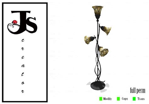 Second Life Marketplace [js] Leaf Lamp