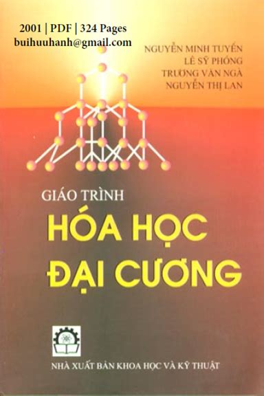 Giáo Trình Hóa Học Đại Cương NXB Khoa Học Kỹ Thuật Nguyễn Minh Tuyển Trang Sách