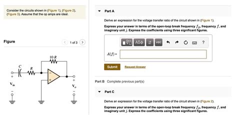 solved consider the circuits shown in figure 1 figure 2 figure 3