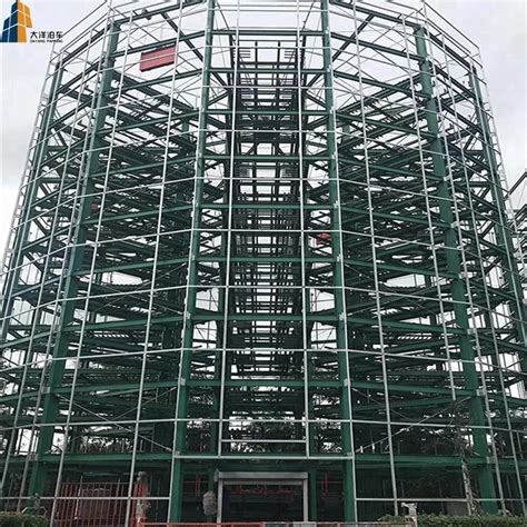 10 레벨 원형 수직 주차 시스템 기계식 주차 차고