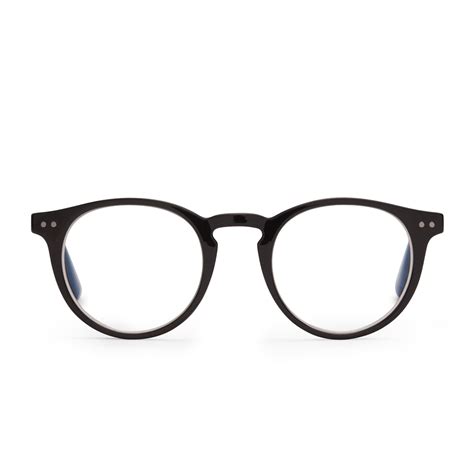 Compliments By Diff Eyewear Chase Blue Light Reading Glasses Black 1