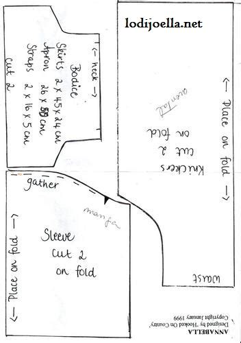 Moldes para hacer muñeca de trapo lodijoella