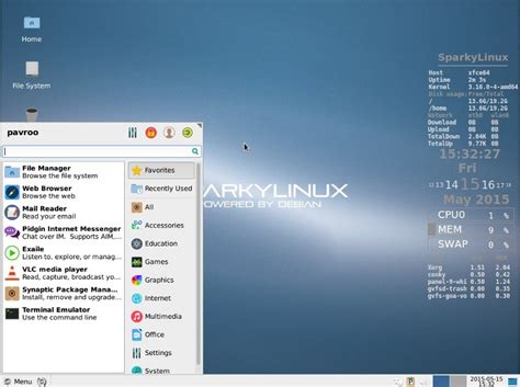sparkylinux 4 7 tyche out now with latest debian gnu linux 9 stretch