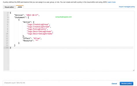 Configure AWS VPC Flow Logs To CloudWatch Log Group ComputingForGeeks