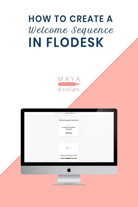 How To Create A 3 Part Welcome Sequence Using Flodesk Email Marketing