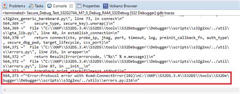 Howto Secure Debugging From S32ds Ide With S32 Debugger And S32 Debug Probe On S32g274a Nxp