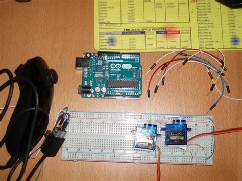 Arduino Wii Nunchuck Controller