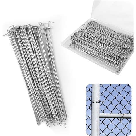 2 Mo Finance U0u 8 27inch 40 Packs Chain Link Fence Ties Heavy Duty
