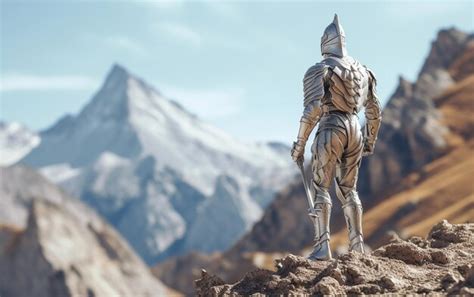 Premium Photo Stop Motion Animation Of Silver Hero