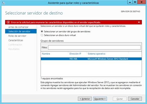 Windows Server Error Al Intentar Agregar O Quitar Roles Yo