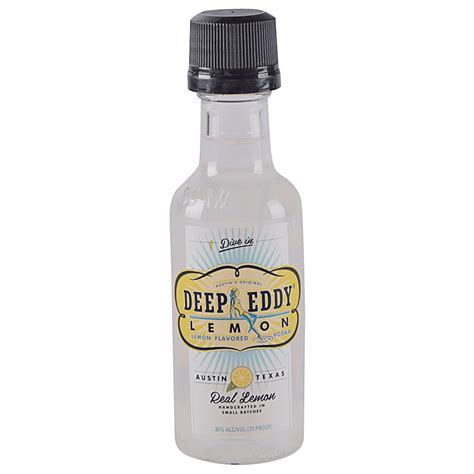 Deep Eddy Lemon Vodka 50 Ml Applejack
