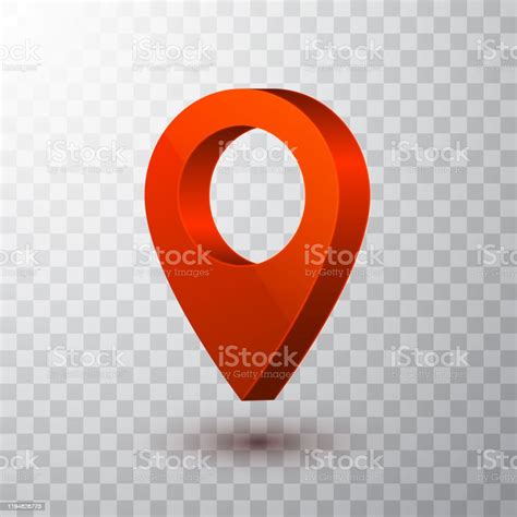 3d 지도 포인터 투명 한 배경에 격리 된 빨간색 탐색기 기호입니다 벡터 일러스트레이션 지도 핀 아이콘에 대한 스톡 벡터 아트 및 기타 이미지 지도 핀 아이콘 투명
