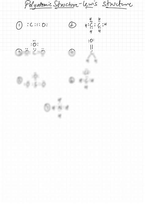 Solution Lewis Structure For Polyatomic Ions Studypool