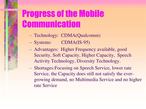 Ppt Overview Of The Third Generation Mobile Communications Powerpoint Presentation Id5499272