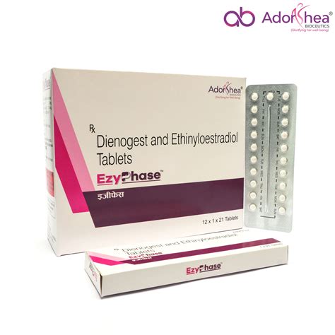 Dienogest Ethinylestradiol Tablets Manufacturer Supplier And Franchise