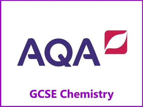 AQA GCSE Chemistry Worksheets Teaching Resources