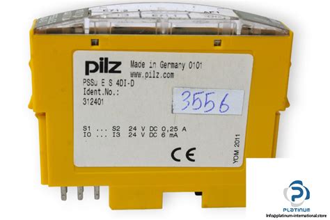 Pilz Pssu E S 4di D Electronic Module Platinum International