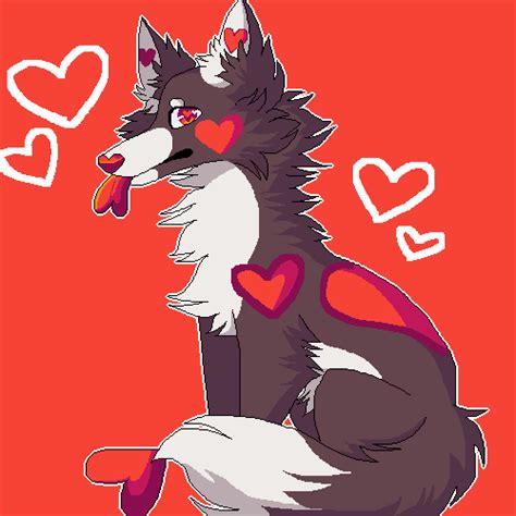 Chibi Wolf Love Wolf Desktop Nexus Wallpapers