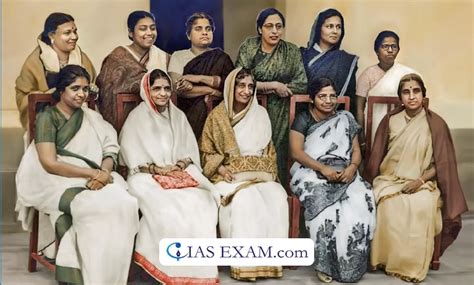 Role Women Members In The Constituent Assembly Upsc