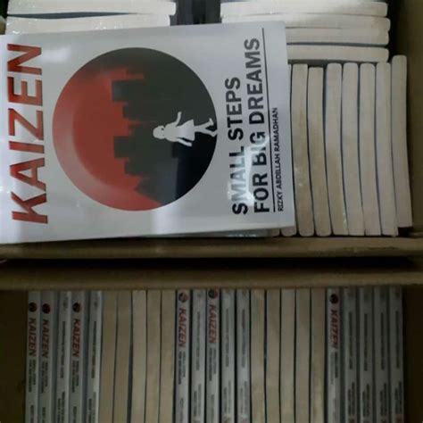 Promo Buku Kaizen Small Steps For Big Dreams Diskon 29 Di Seller Huka
