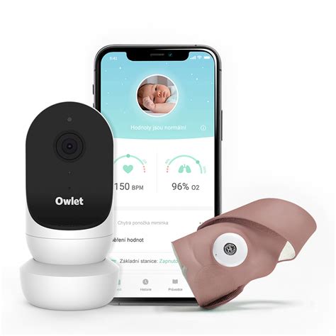 Owlet Ponožka Inteligentná Owlet Smart Sock 3 A Kamera Owlet Cam 2