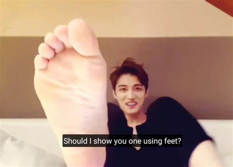 Jae Joong Kims Feet