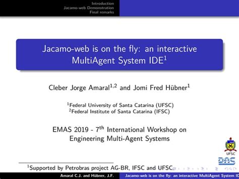 jacamo web is on the fly an interactive multi agent systems