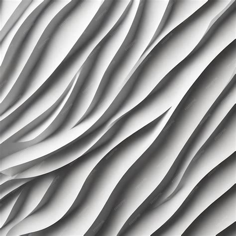 Premium Photo Stylish White Abstract Geometric Pattern Background Wave And Curve Abstract