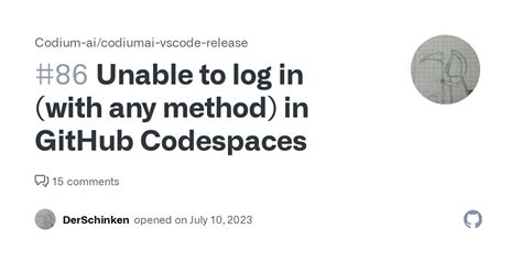 Unable To Log In With Any Method In Github Codespaces · Issue 86