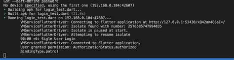 Test Freezes On Taking Screenshot Issue Leancodepl Patrol GitHub