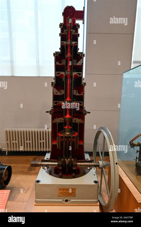 Williams Triple Expansion Engine 1887 At The Science Museum In London