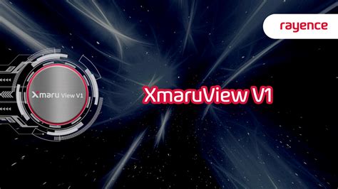 Xmaru View V1 Rayence