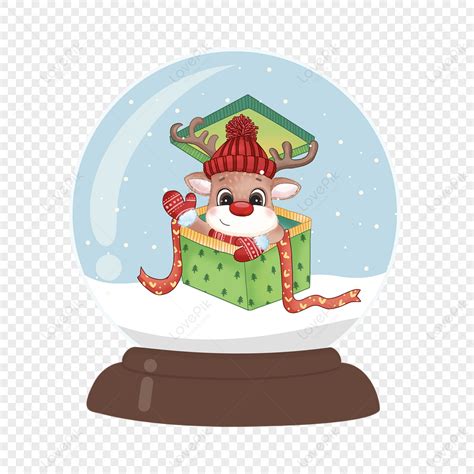 선물 엘크 크리스마스 일러스트 수정 구슬 요소포도 수확소나무 Png 일러스트 무료 다운로드 Lovepik