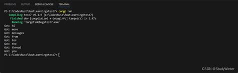 【rust】rust学习 第十六章无畏并发rust并发安全 Csdn博客