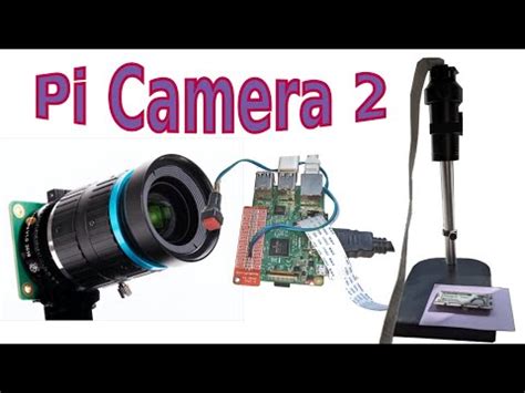 Raspberry Pi Picamera Updated Libraries Using Libcamera Demo With HQ Camera Microscope
