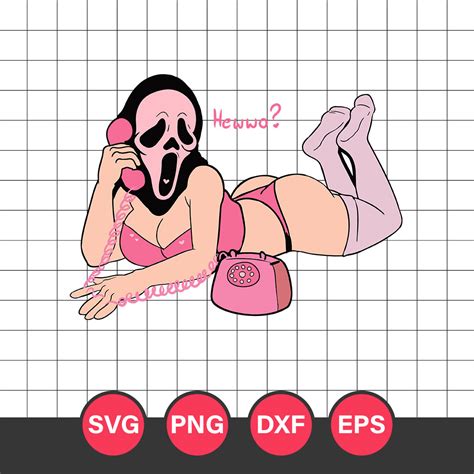 Sexy Ghostface Horror Svg Horror Movies Svg Halloween Svg Inspire Uplift