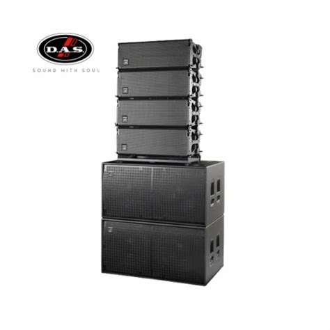 2 0 black das audio line array 1000 watt at ₹ 420000 piece in greater