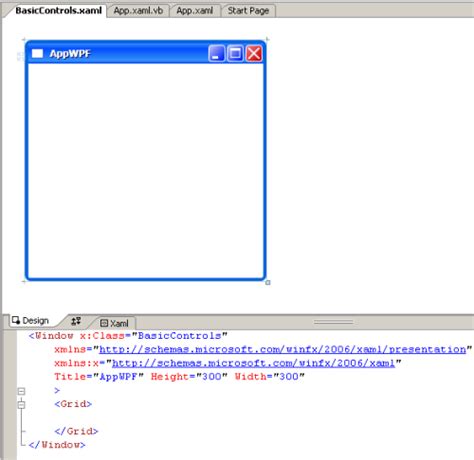 Windows Presentation Foundation Project Basics Of Working