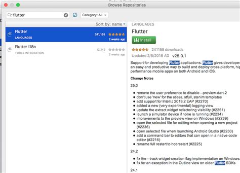install flutter macos gulfunity