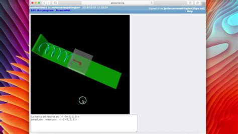 Videos Instructivos Vpython 5 Factores De Escala Youtube