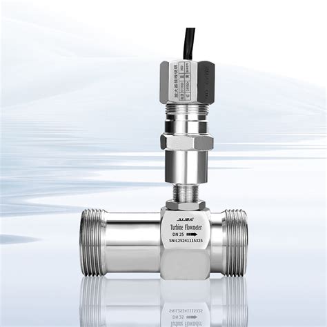 High Precision Liquid Turbine Flowmeter Industrial Intelligent Flow