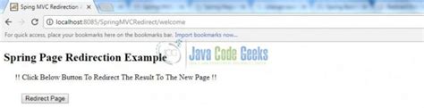 Spring Mvc Redirect Example Java Code Geeks