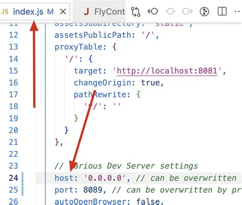 在服务器跑vue不能访问？是你的host设置问题vue Indexjs Host无法被覆盖 Csdn博客