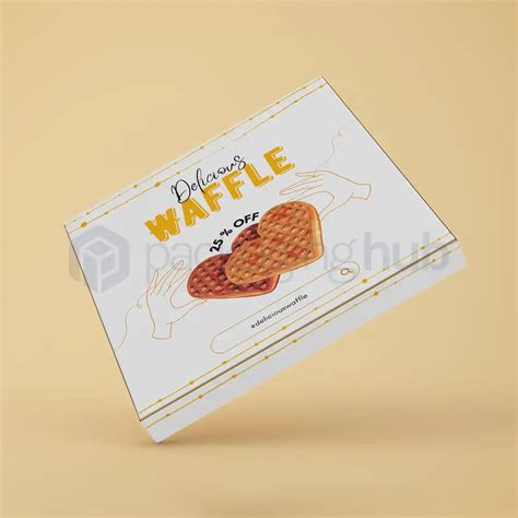 Buy Custom Waffle Boxes At Wholesale Packaging Hub