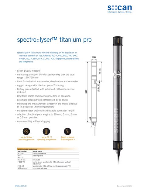 spectrolyser titanium ww en multi parameter scan pdf