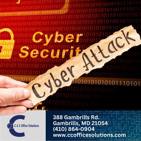 Cybersecurity Businesssecurity Databreach Ransomware Smbsecurity Candc Office Solutions