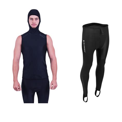 Chillproof Vest With Hood Mens New Chillproof Longpants Mens Bun
