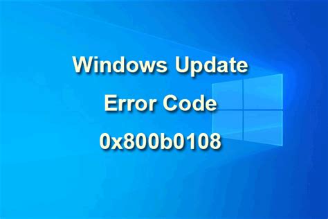 Fixed How To Fix The Windows Update Error Code X B MiniTool Partition Wizard