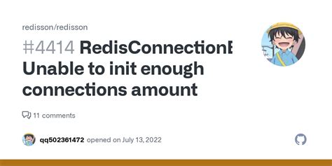 Redisconnectionexception Unable To Init Enough Connections Amount